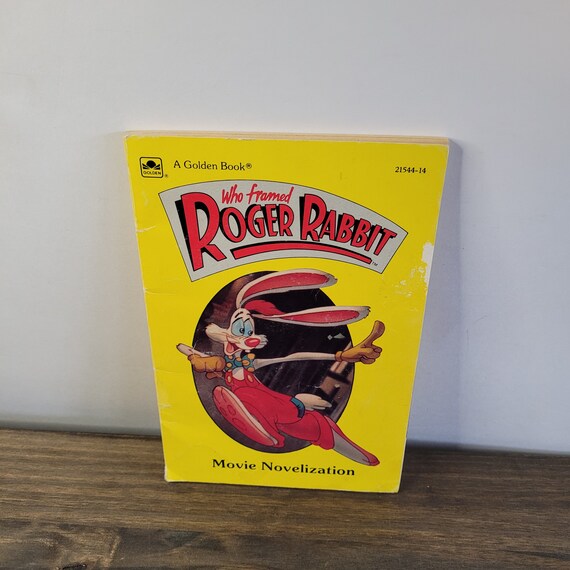 Who Framed Roger Rabbit Movie Novelization Paperback Golden | Etsy