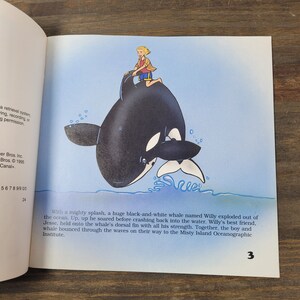 Free Willy Cry of the Dolphin Picture Paperback Books Vintage P1044 - Etsy