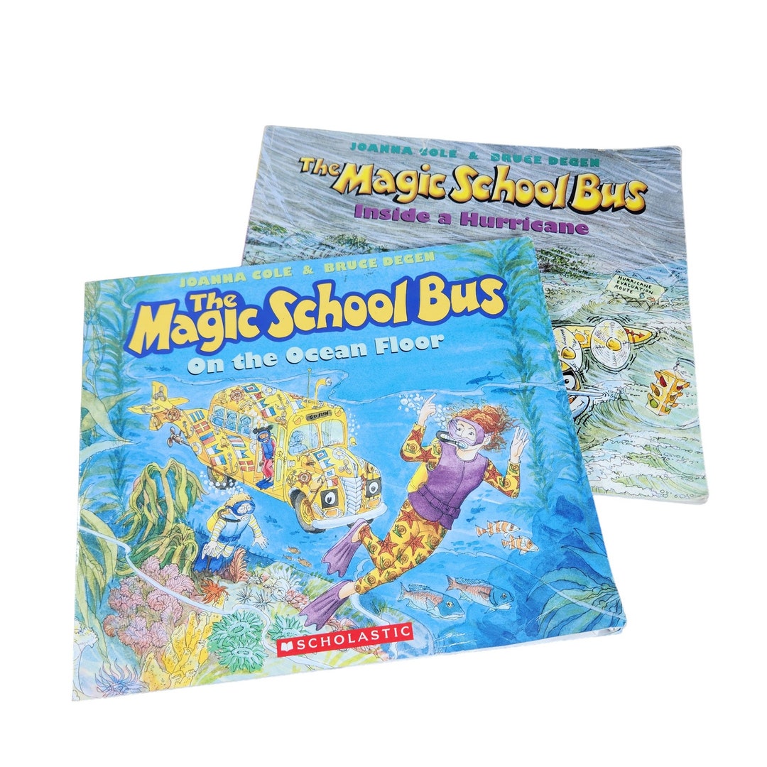 The Magic School Bus Inside a Hurricane on the Ocean Floor Science Book ...