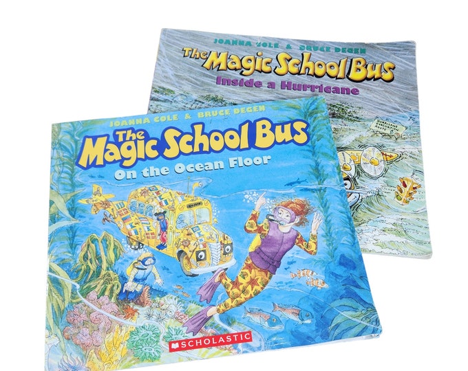 The Magic School Bus Inside a Hurricane on the Ocean Floor Science Book ...