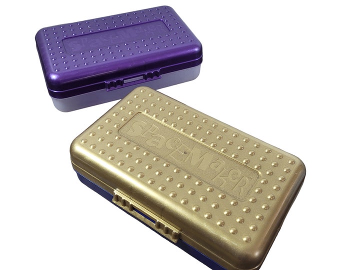 Spacemaker Art Craft Supply Box Organizer Storage Vtg 8 X 5 76766 ...