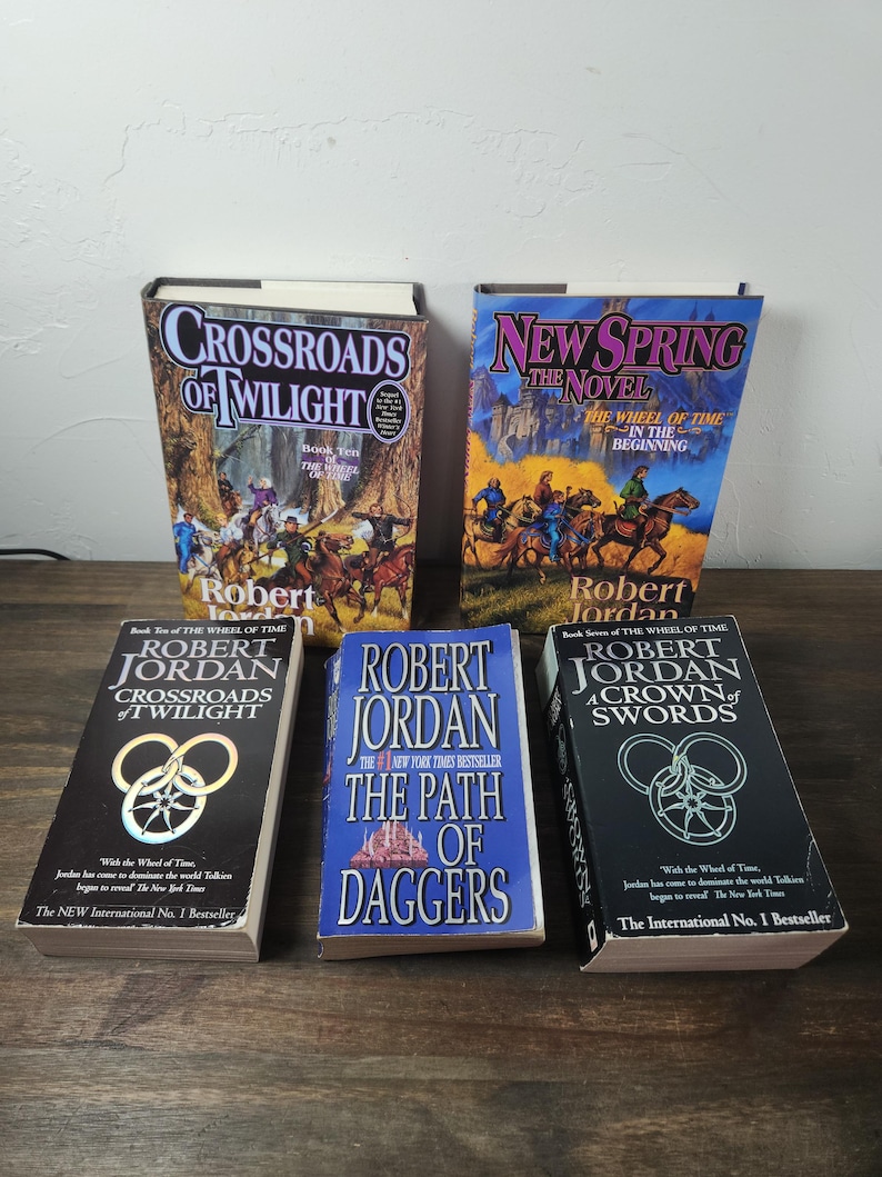 WHEEL OF TIME Series Build a Book Lot - Choose Titles by Robert Jordan ...