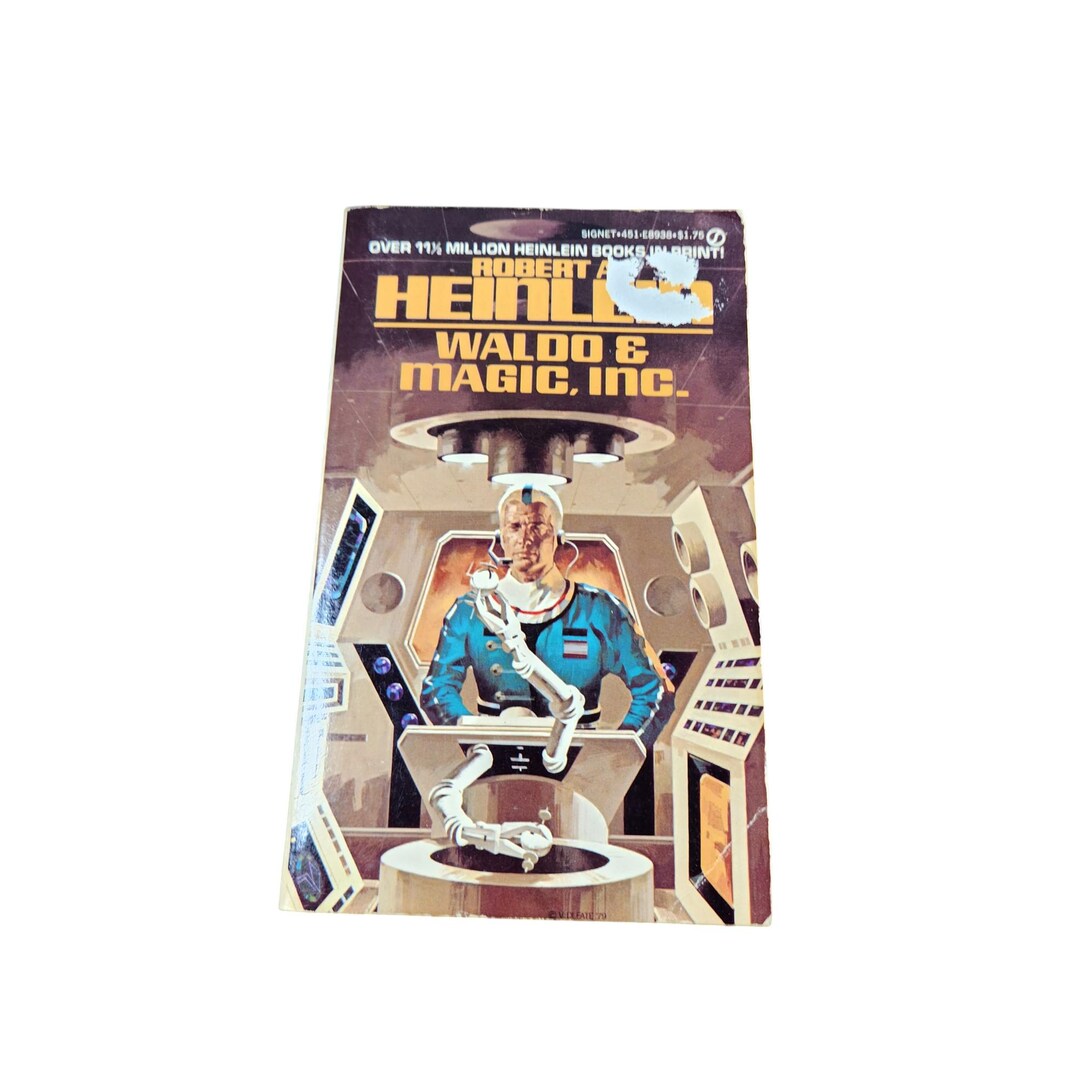 WALDO & MAGIC, INC. by Robert Heinlein Vintage 1970 Signet Paperback ...