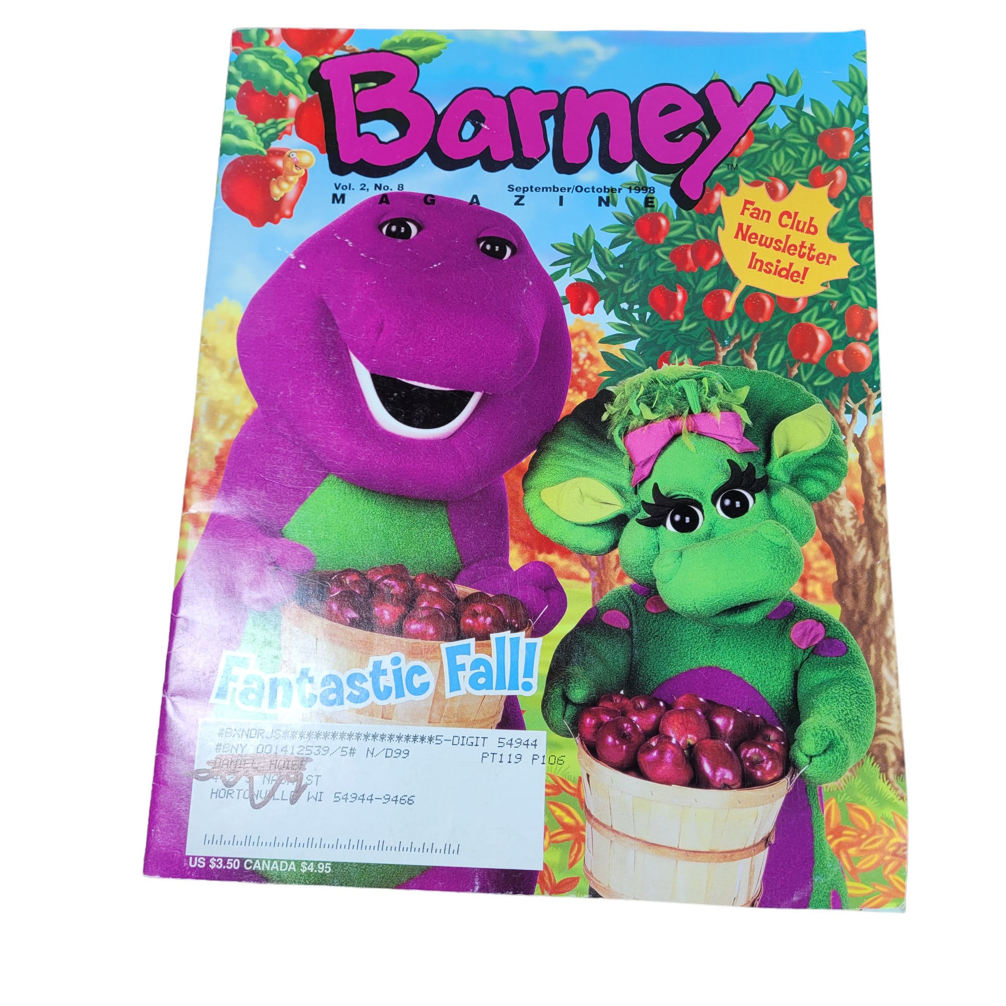 Barney And Friends Fan Club