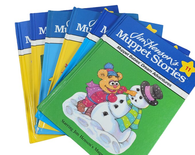 Muppet Stories Series Jim Henson Hardcover Picture Books Bundle Lot of ...