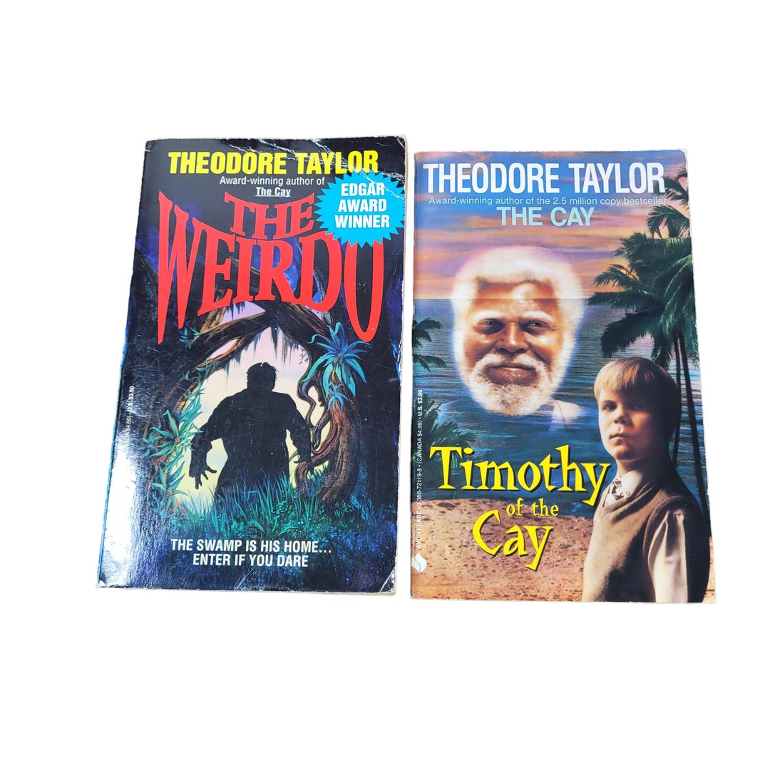 The Weirdo Timothy of the Cay Lot of 2paperback Book by Theodore Taylor ...