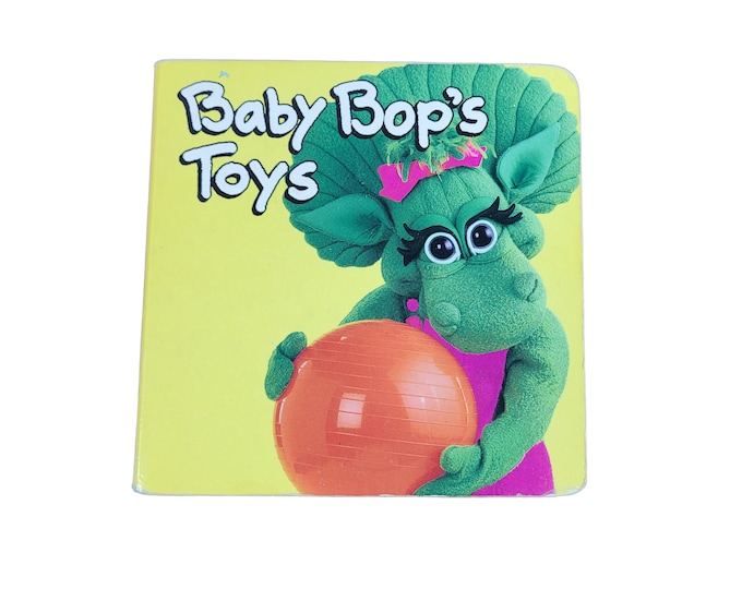 Baby Bop's Toys Board Book Barney Baby Bop Infant Toddler 1993 E215 - Etsy