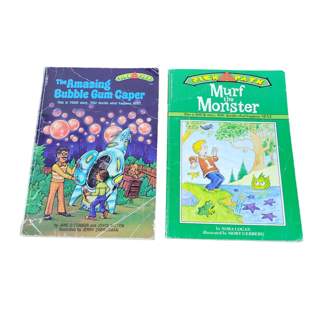 Pick-a-path Pick Path Murf the Monster Bubble Gum Caper by Nora Logan ...