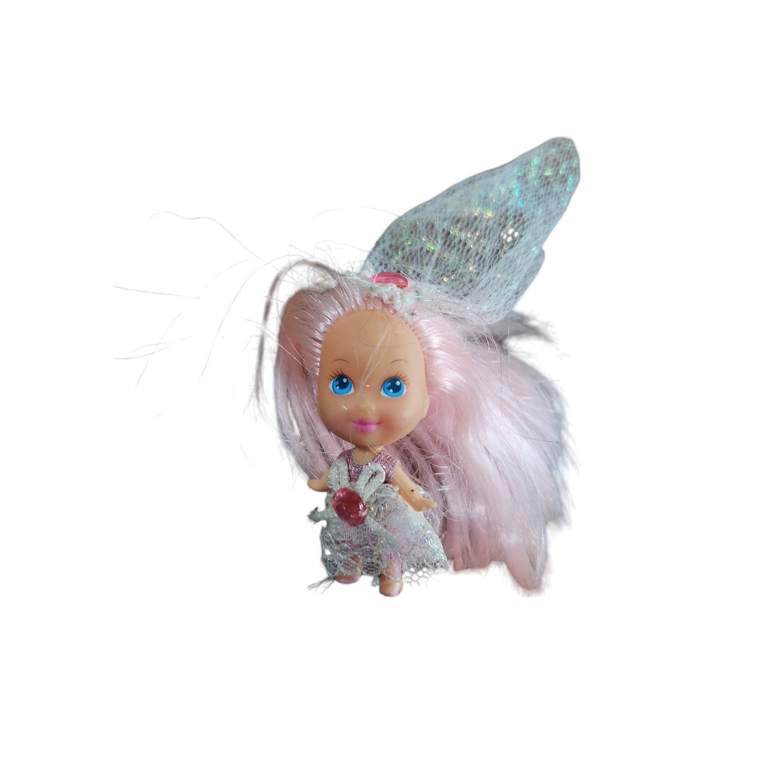 Tyco Liddle Kiddles Mini Doll 1994 Pink Hair Vintage 90s Sb1 - Etsy