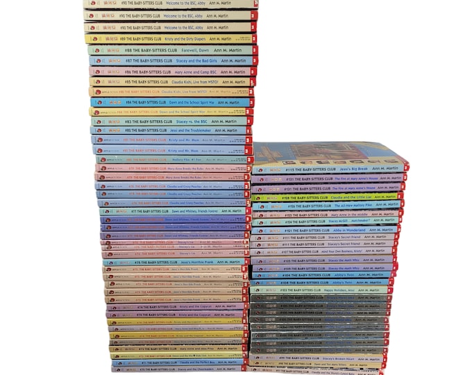 Vintage 90s the Baby-sitters Club Series 21 Various Books Mystery, Etc ...