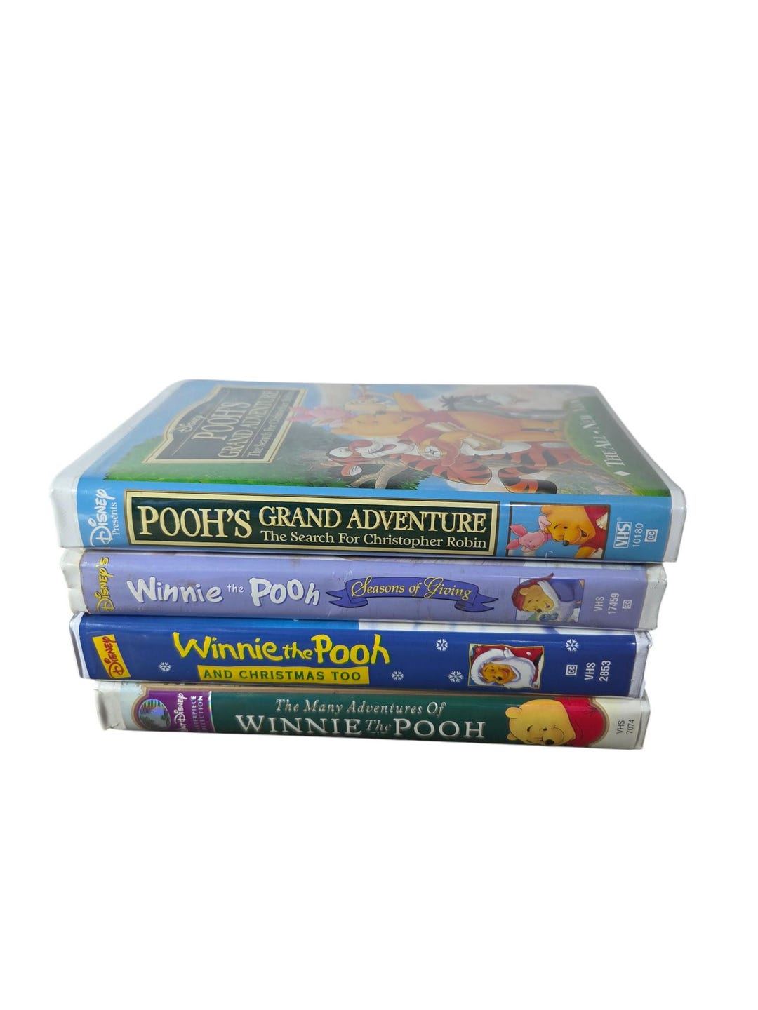 Winnie the Pooh 90s VHS Bundle Lot of 4 Tapes Movies VL2 - Etsy