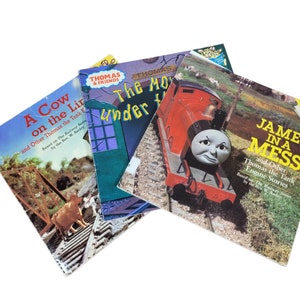 Thomas the Train Paperback Books Lot Vintage L1065 - Etsy