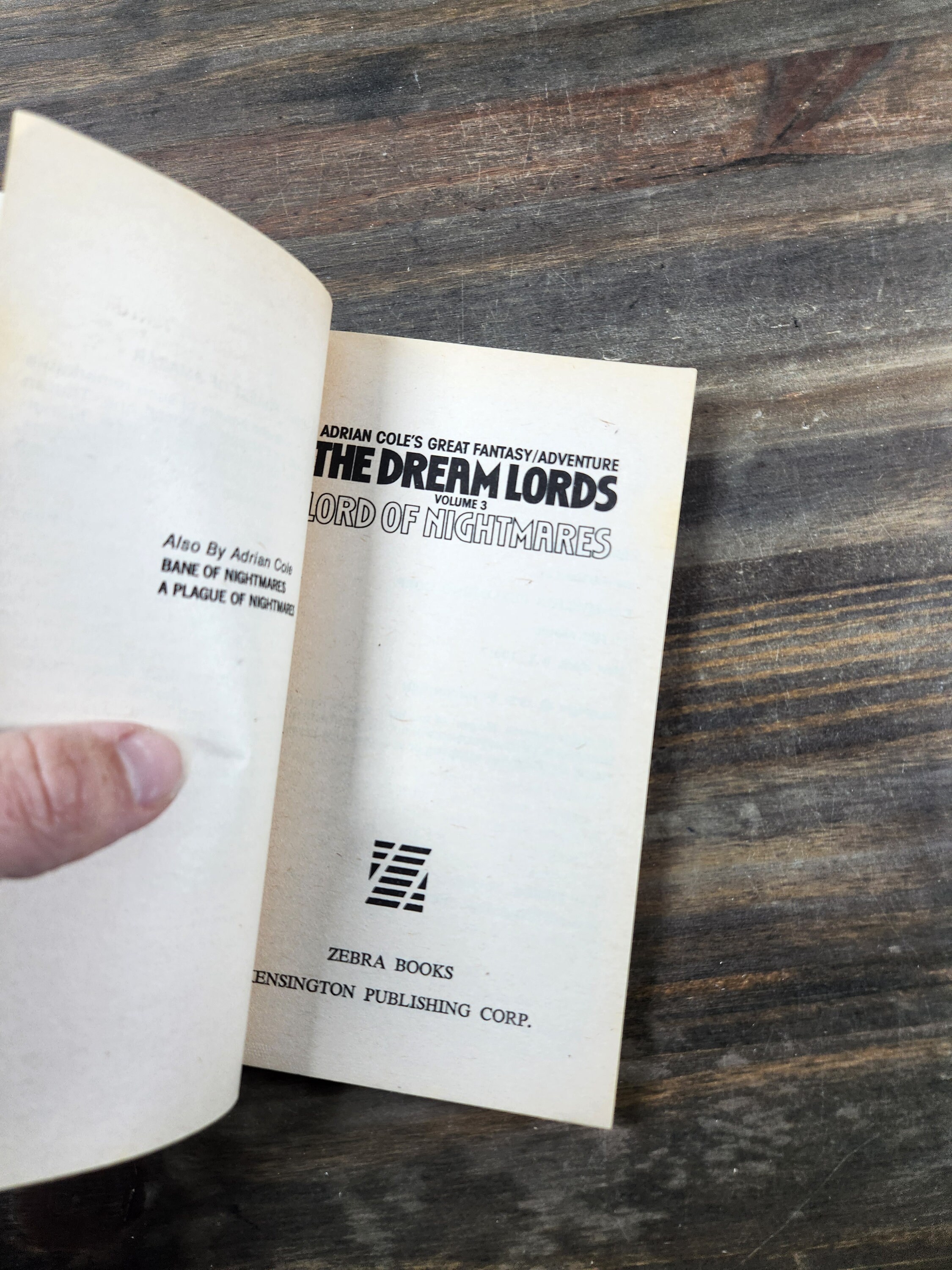 Lord of Nightmares by Adrian Cole - Heroic Fantasy - 1977 4097 - Etsy