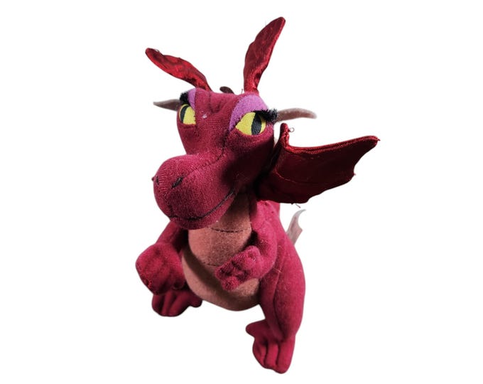 Shrek Elizabeth Dragon Stuffed Plush Doll Toy Figure Movie 2 2004 Wife ...