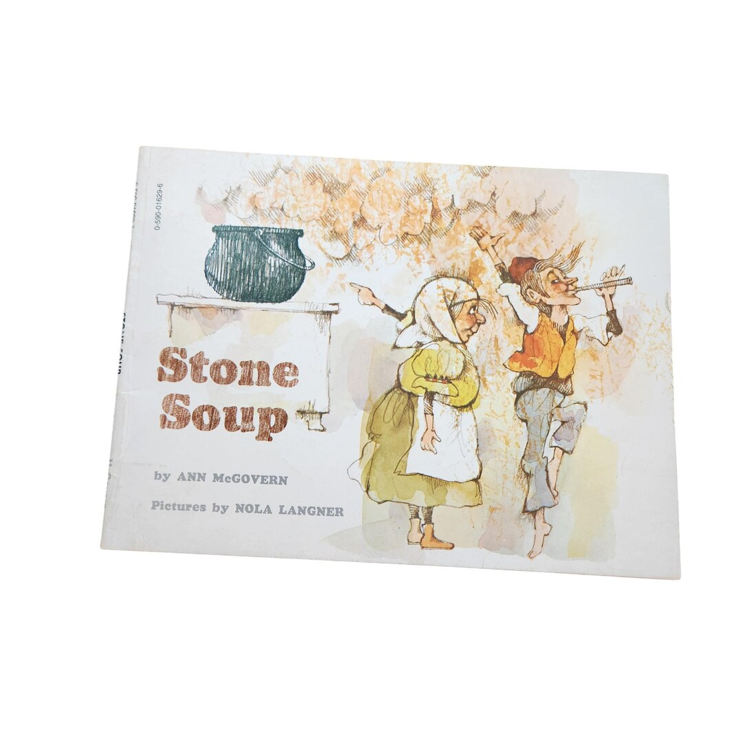 Stone Soup Ann Mcgovern Scholastic Vintage Paperback Book P2247 - Etsy