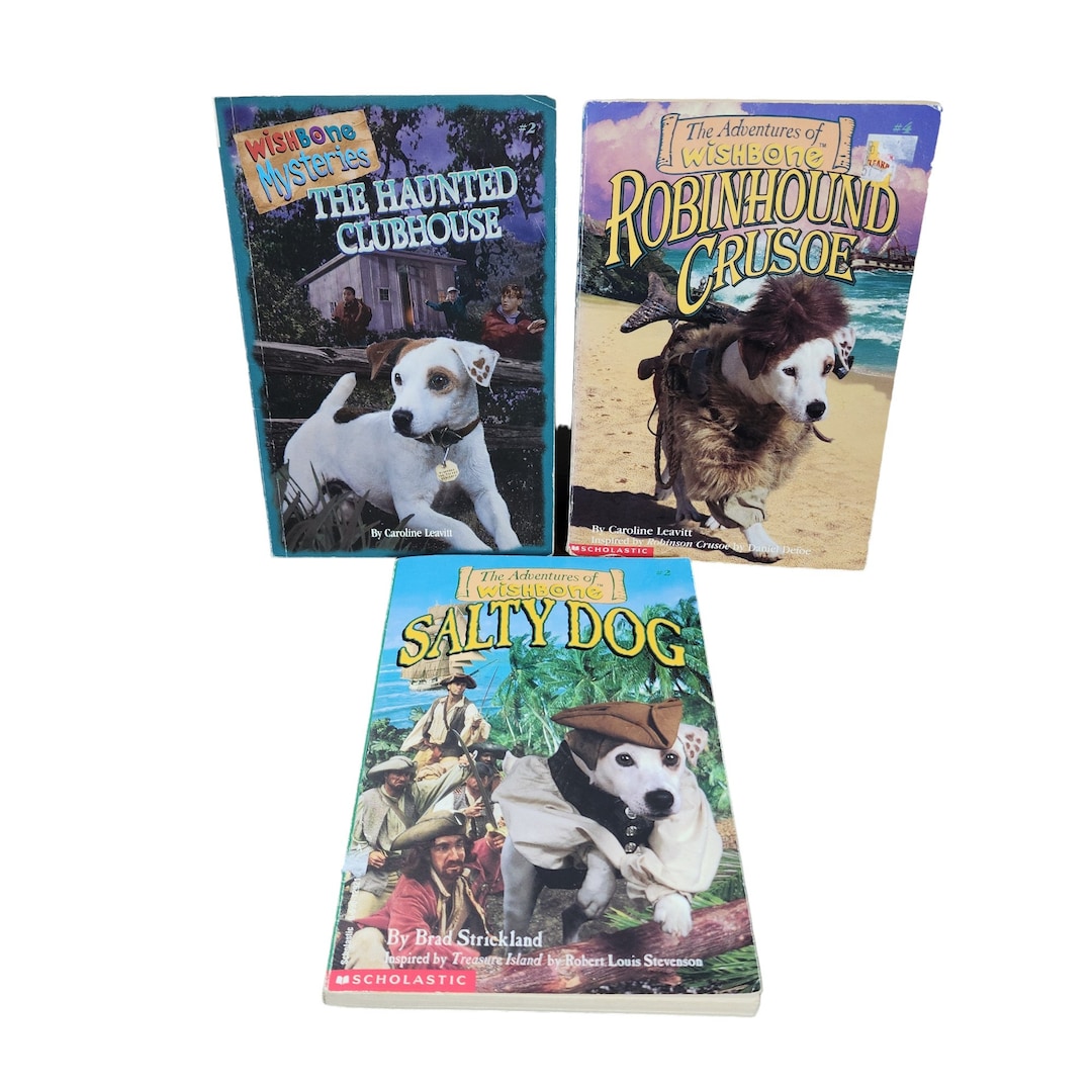 Wishbone the Dog Mysteries Adventures Series Books Bundle Lot of 3 ...