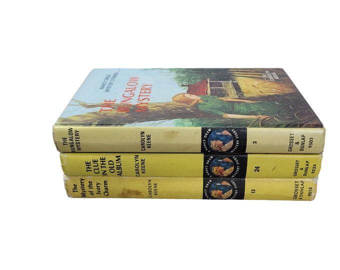 NANCY DREW Blue Endpapers Hardcover Build a Book Lot Choose Titles ...
