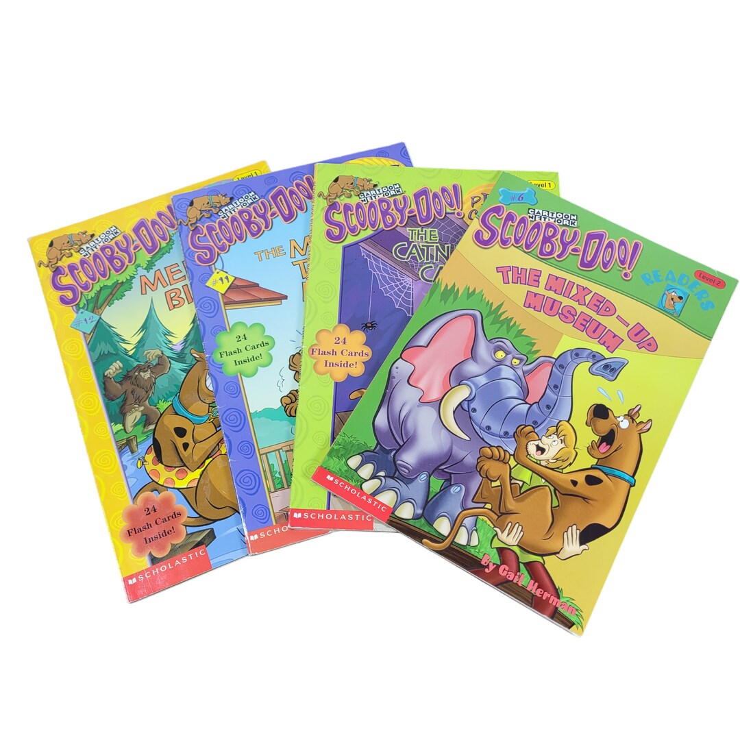 Scooby-doo Picture Books Readers Paperbacks Vintage Bundle Lot of 4 ...