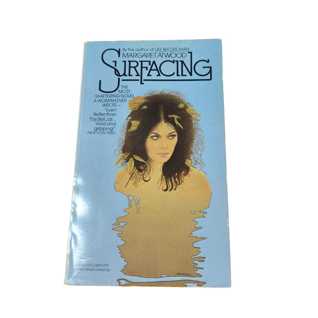 Margaret Atwood Surfacing Vtg 1972 1st Paperback Book Rare Version 4877 ...