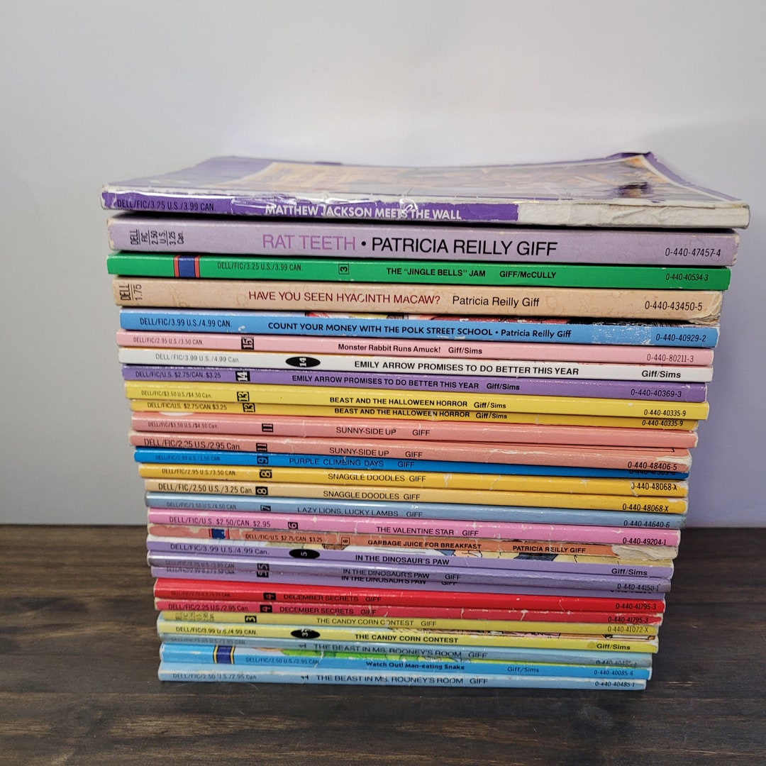 The Kids of POLK STREET SCHOOL Build a Book Lot Choose Titles Patricia ...