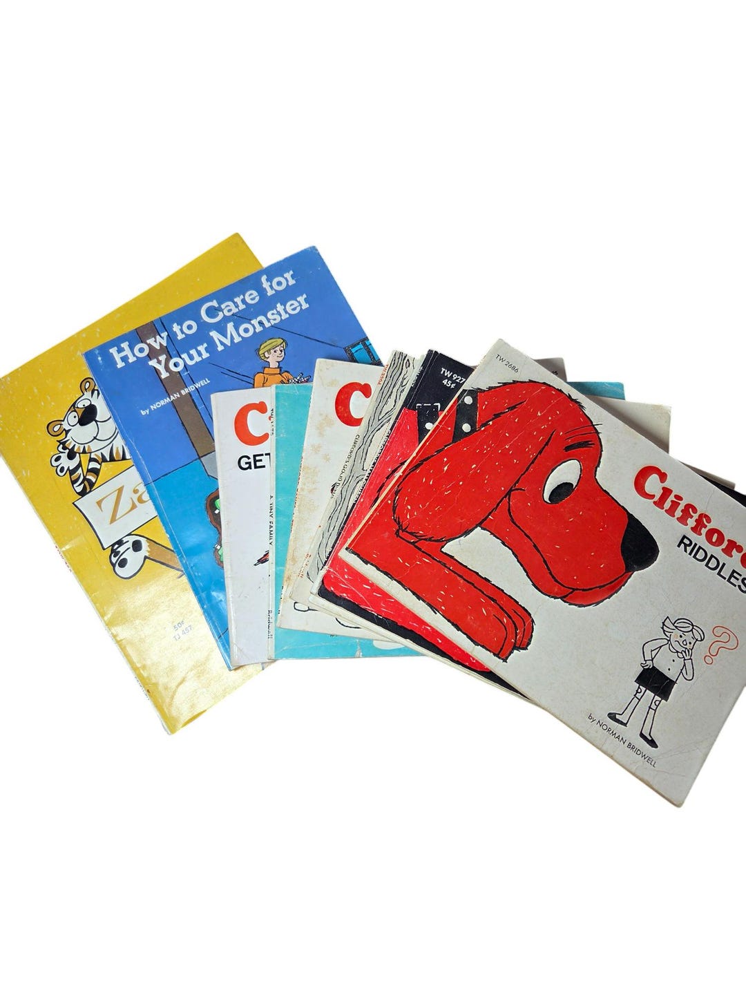 Clifford the Big Red Dog Zany Zoo Your Monster Tiny Family Vintage ...
