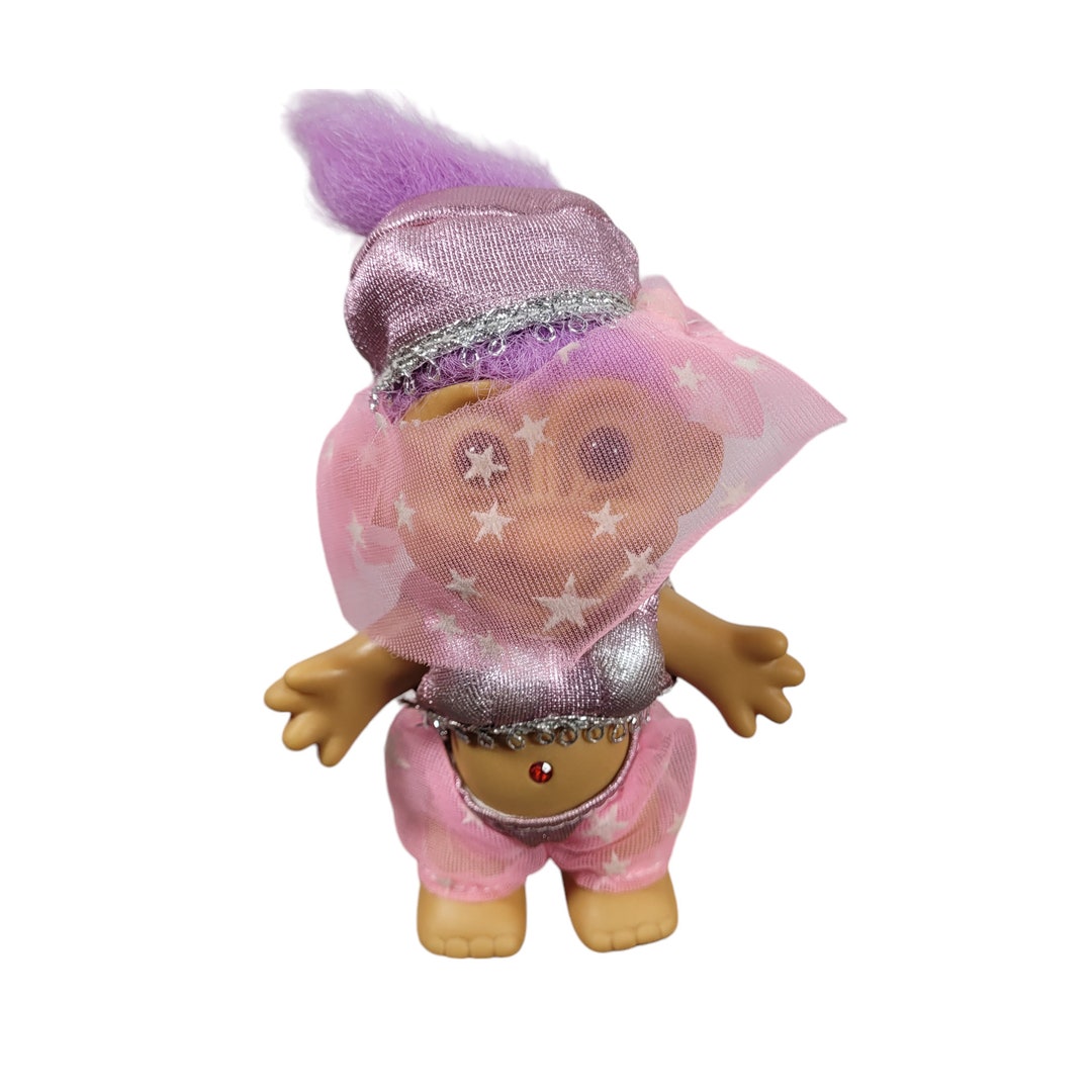 Russ Troll Doll Belly Dancer Genie Gypsy 5 Light Purple Hair Pink ...