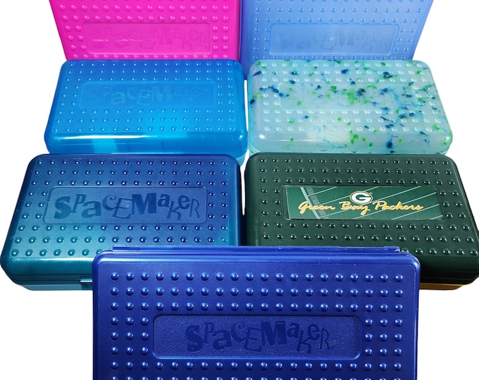 Spacemaker Art Craft Supply Box Organizer Storage Vintage CHOOSE COLORS ...