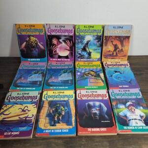 GOOSEBUMPS Series Build A Book Bundle Chapter Books RL Stine Chapter ...