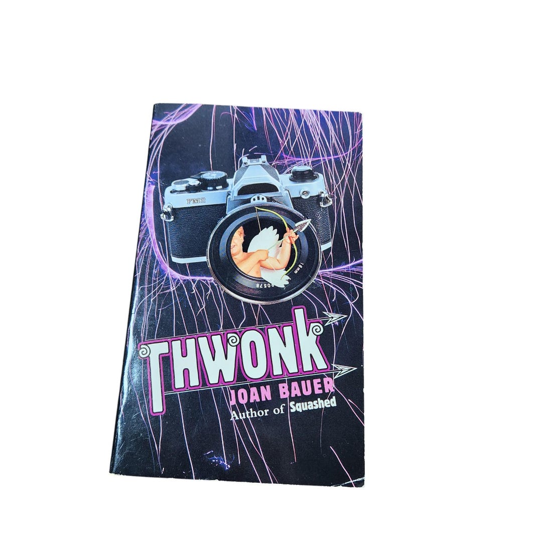 THWONK by Joan Bauer - Laurel-leaf Books Vintage Paperback 4821 - Etsy