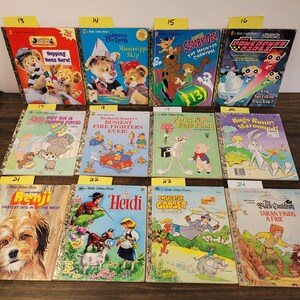 LITTLE GOLDEN BOOKS Cartoons and Characters Tv Toys Build a Bundle ...