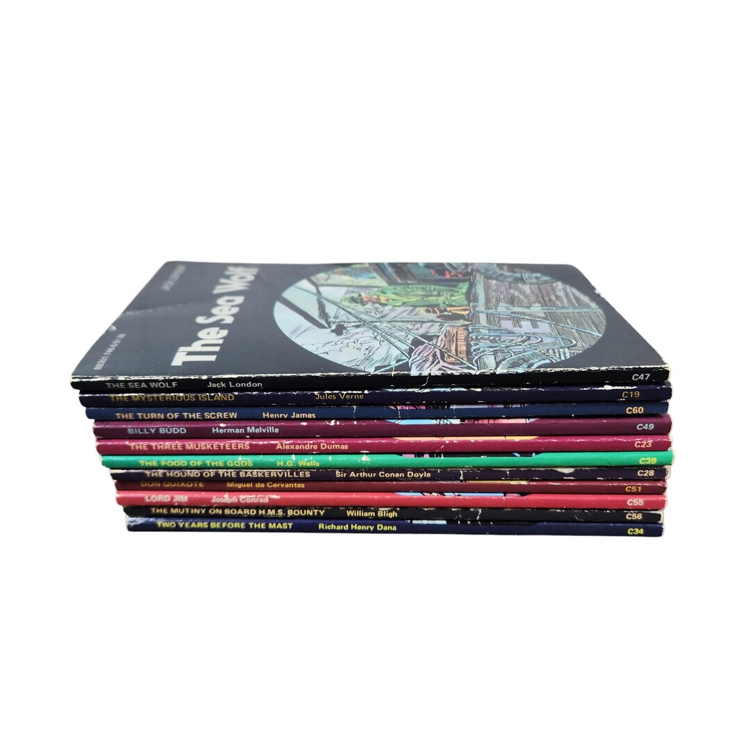 Pocket Classics Comic Books 1984 Paperback Books Bundle Lot of 11 L2971 ...