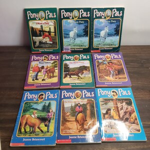 PONY PALS Build a Book Lot- Choose Titles Jeanne Betacourt Scholastic ...