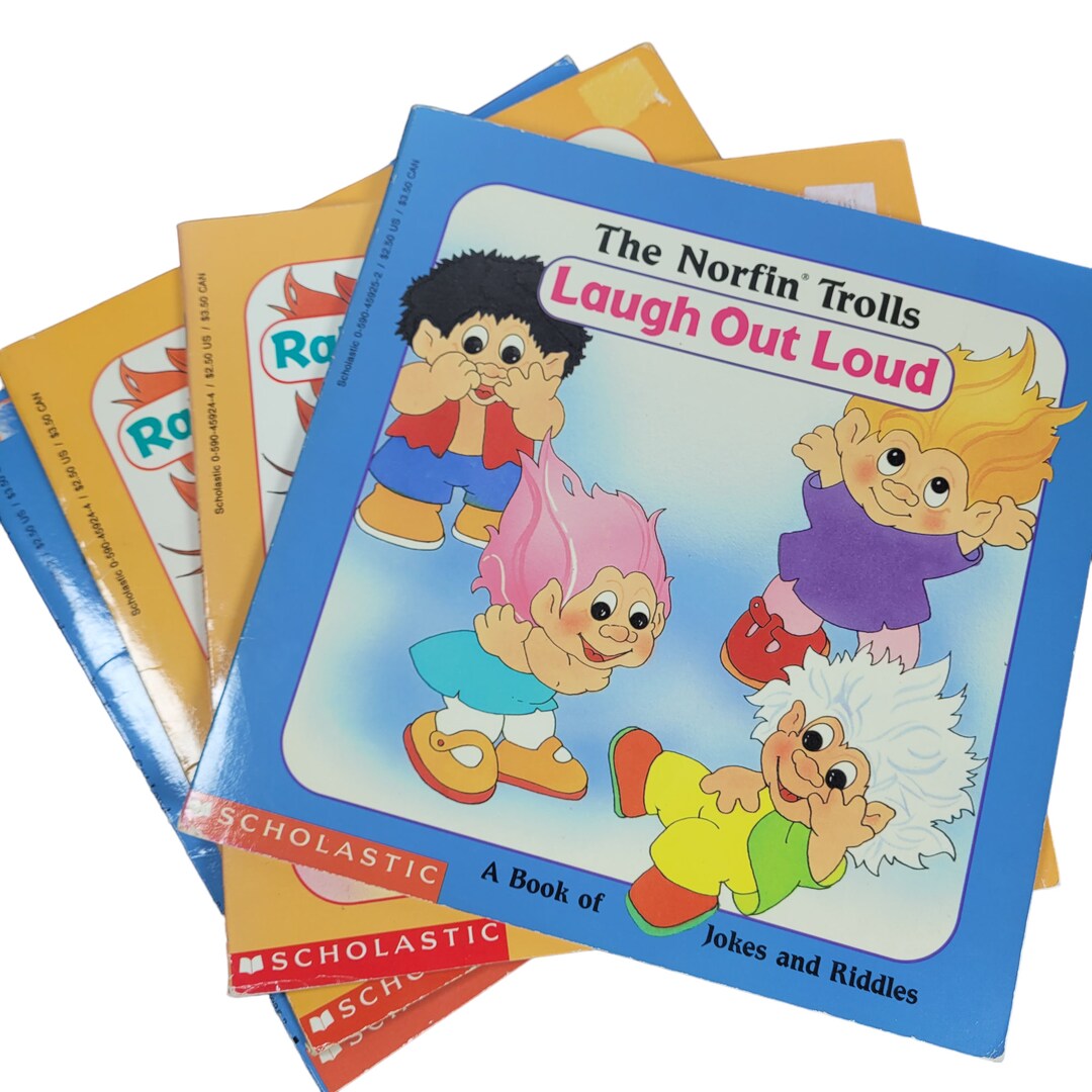 NORFIN TROLLS Build a Book Lot Bundle Choose Titles Vintage Scholastic ...