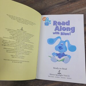 Blues Clues Read Along With Blue by Various Nick Jr Paperback Book ...