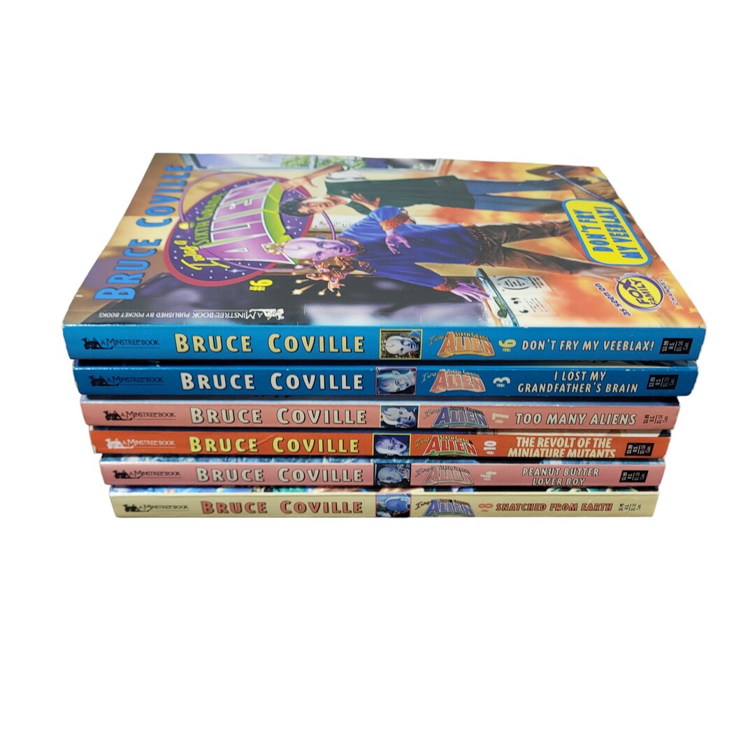 Sixth Grade Alien Series by Bruce Coville Paperback Books 90s First ...