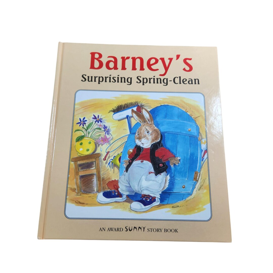 Barney's Surprising Spring Clean Sunny Story Book Hardcover Book P2088 ...