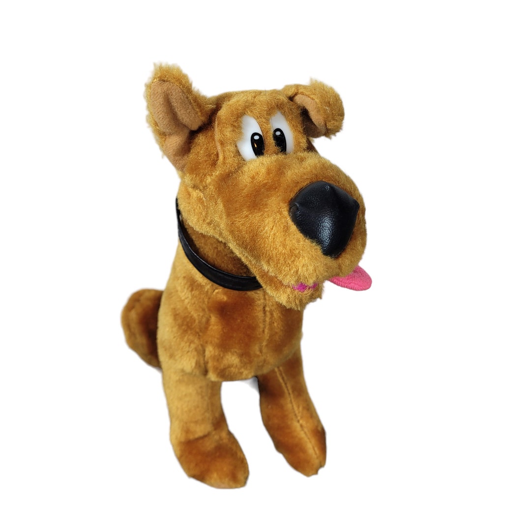 Classic Toy Co Inc Brown / Tan Dog Plush 12.5" Stuffed Animal Toy ...