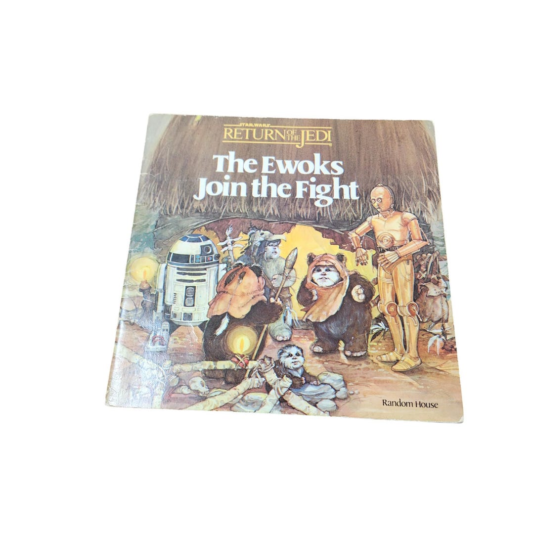 Star Wars Return of the Jedi the Ewoks Join the Fight Paperback 1983 Vintage P1535 - Etsy