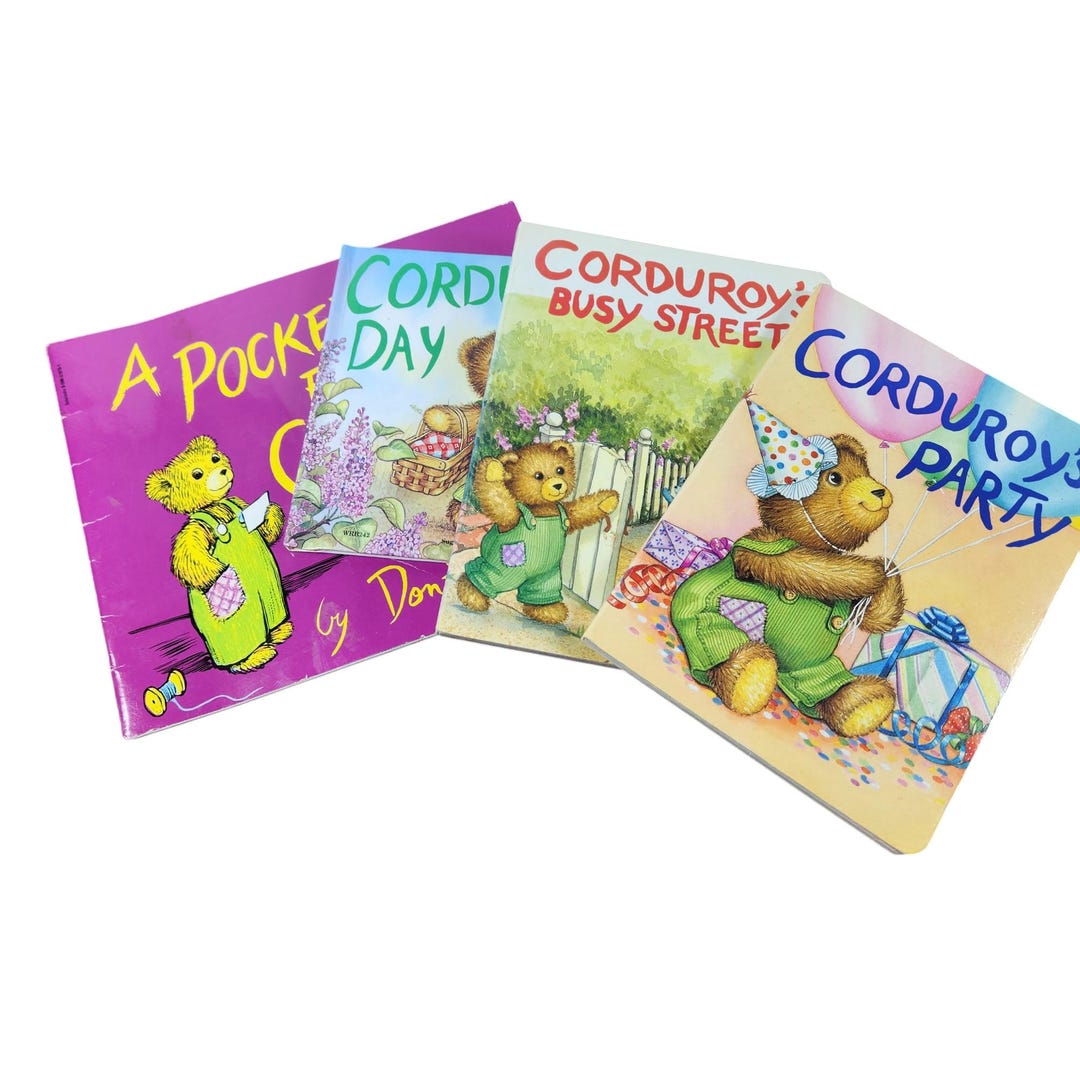 Corduroy the Bear by Don Freeman Bundle Lot of 4 Board Paperback ...