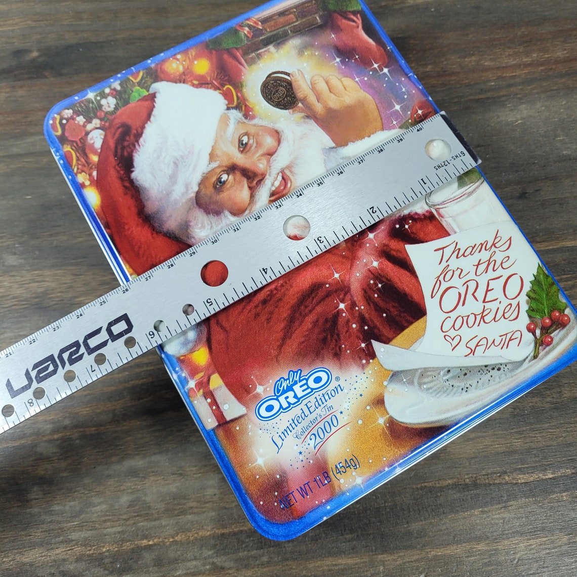 OREO TIN Holiday Cookie Tin Canister Build a Collection Choose Year ...