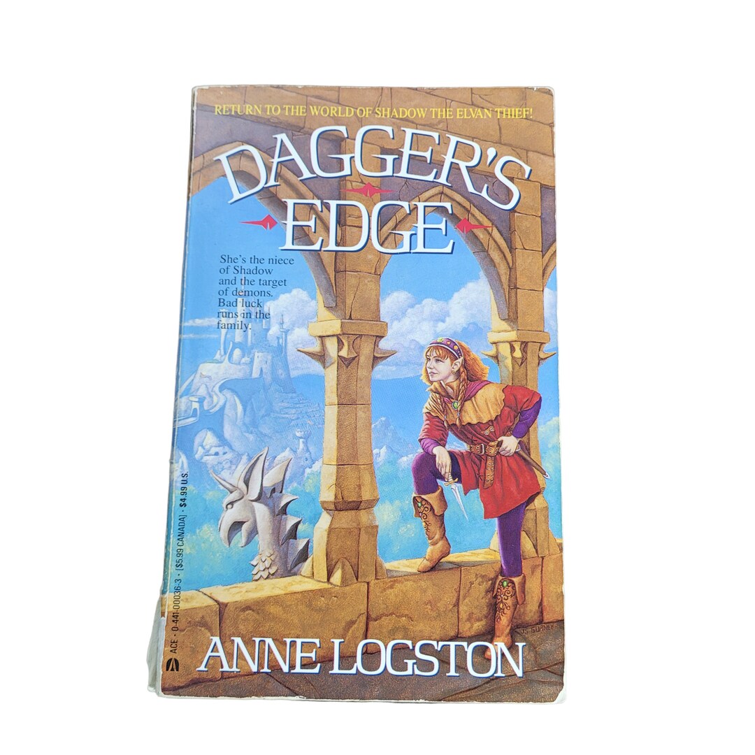Dagger's Edge PB Fantasy Book by Anne Logston 3121 - Etsy