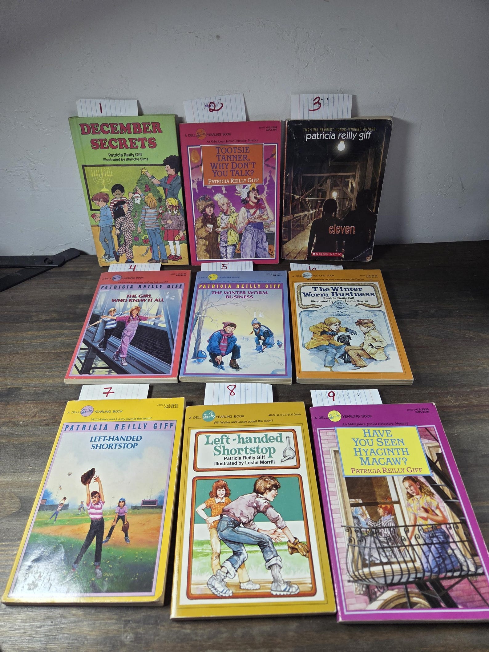 Patricia Reilly Giff Build a Book Lot Choose Titles Books Paperback the ...