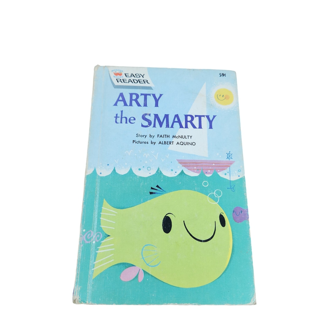 ARTY THE SMARTY by Faith Mcnulty 1962 Vintage Wonder Books Easy Reader ...