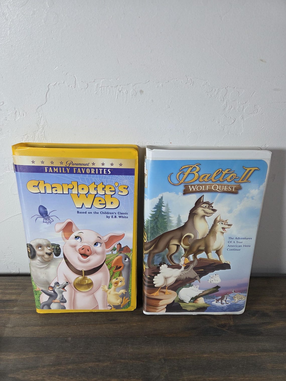 VHS CHOOSE Titles Clamshell Cases Children's Kids Animated Video ...
