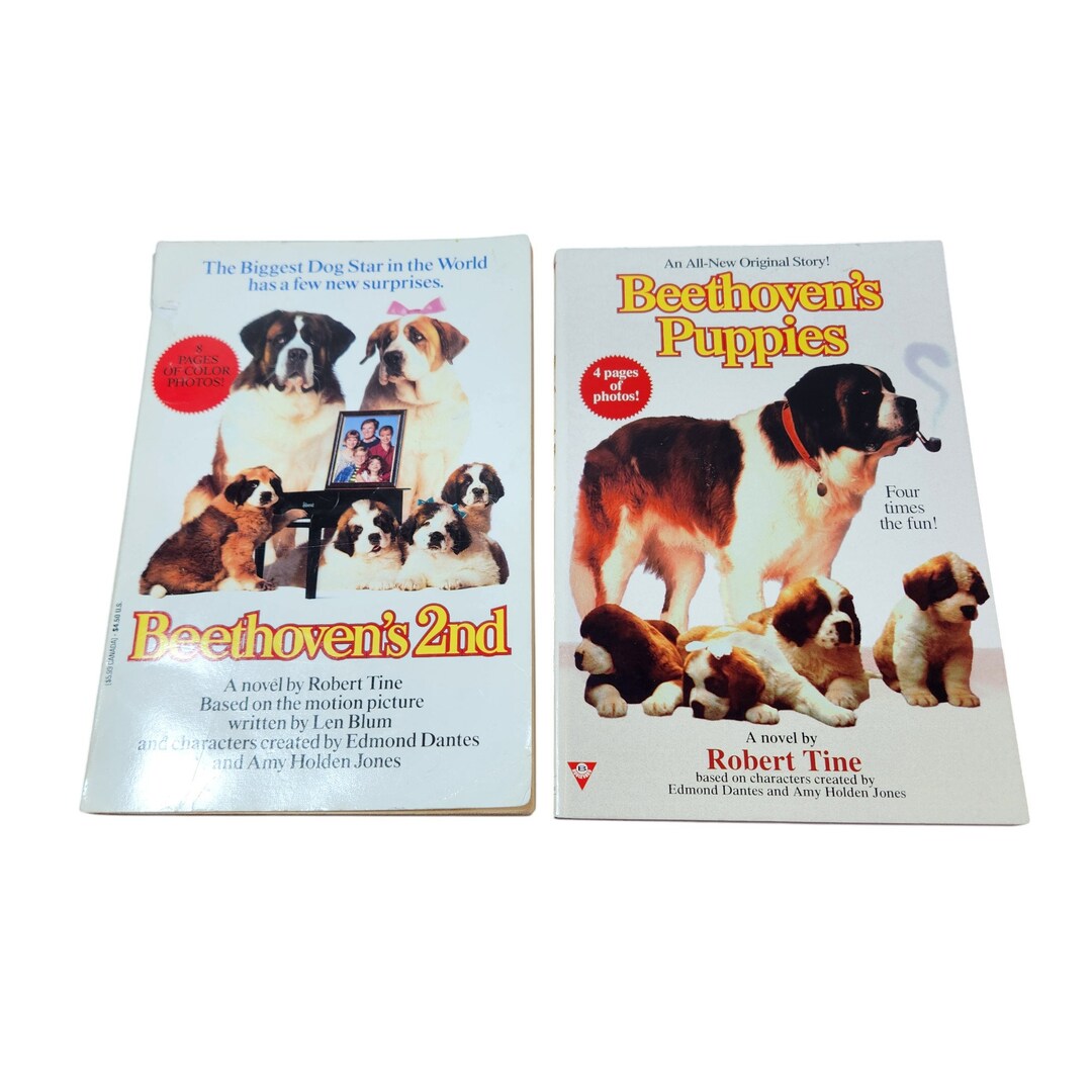 BEETHOVEN'S 2nd and Puppies Movie Paperback Novelization Tie in Book ...