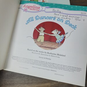 ANGELINA BALLERINA Series Paperback Children's Picture Book Bundle Lot ...