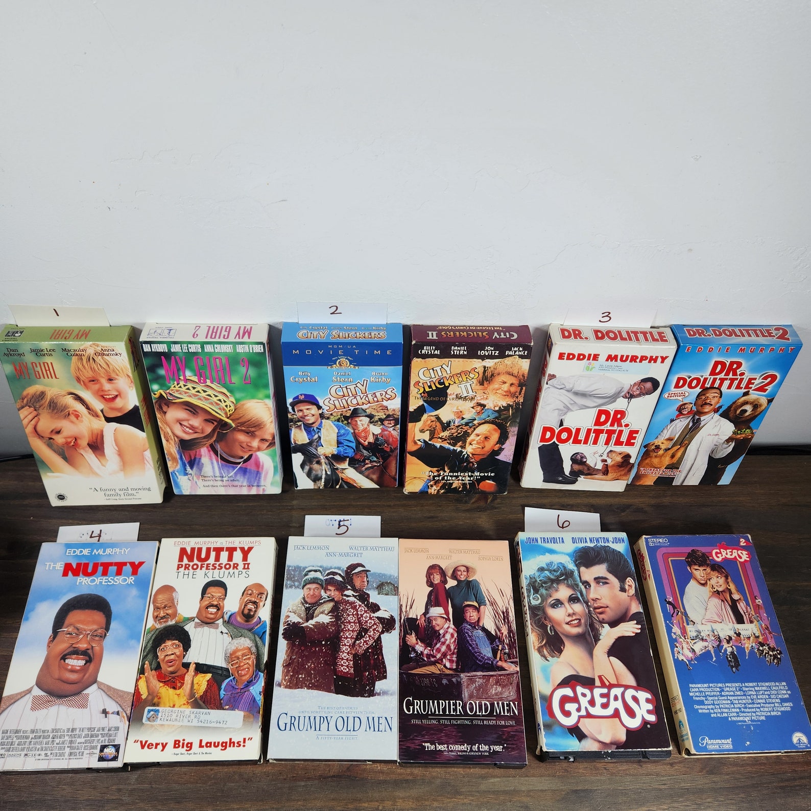 Movies I and II 1 and 2 Sets VHS Choose Set Video Cassette Tapes ...
