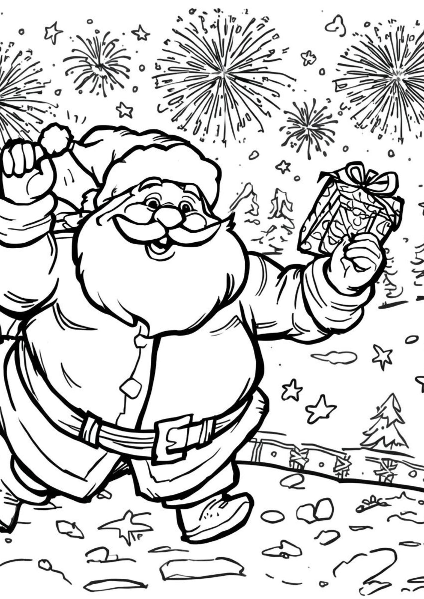 Holiday Magic Coloring Pages for Kids & Adults - Etsy