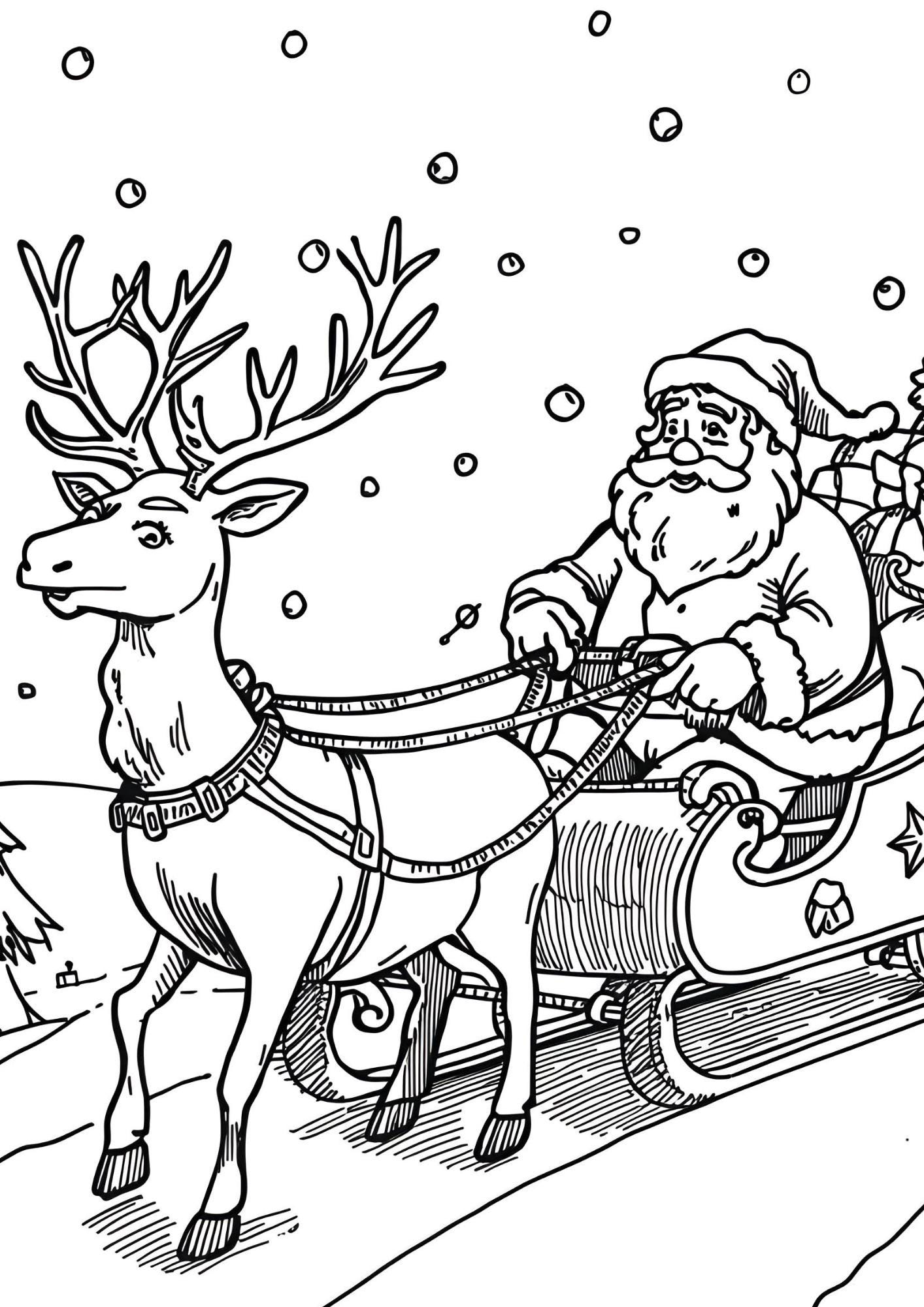 Holiday Magic Coloring Pages for Kids & Adults - Etsy