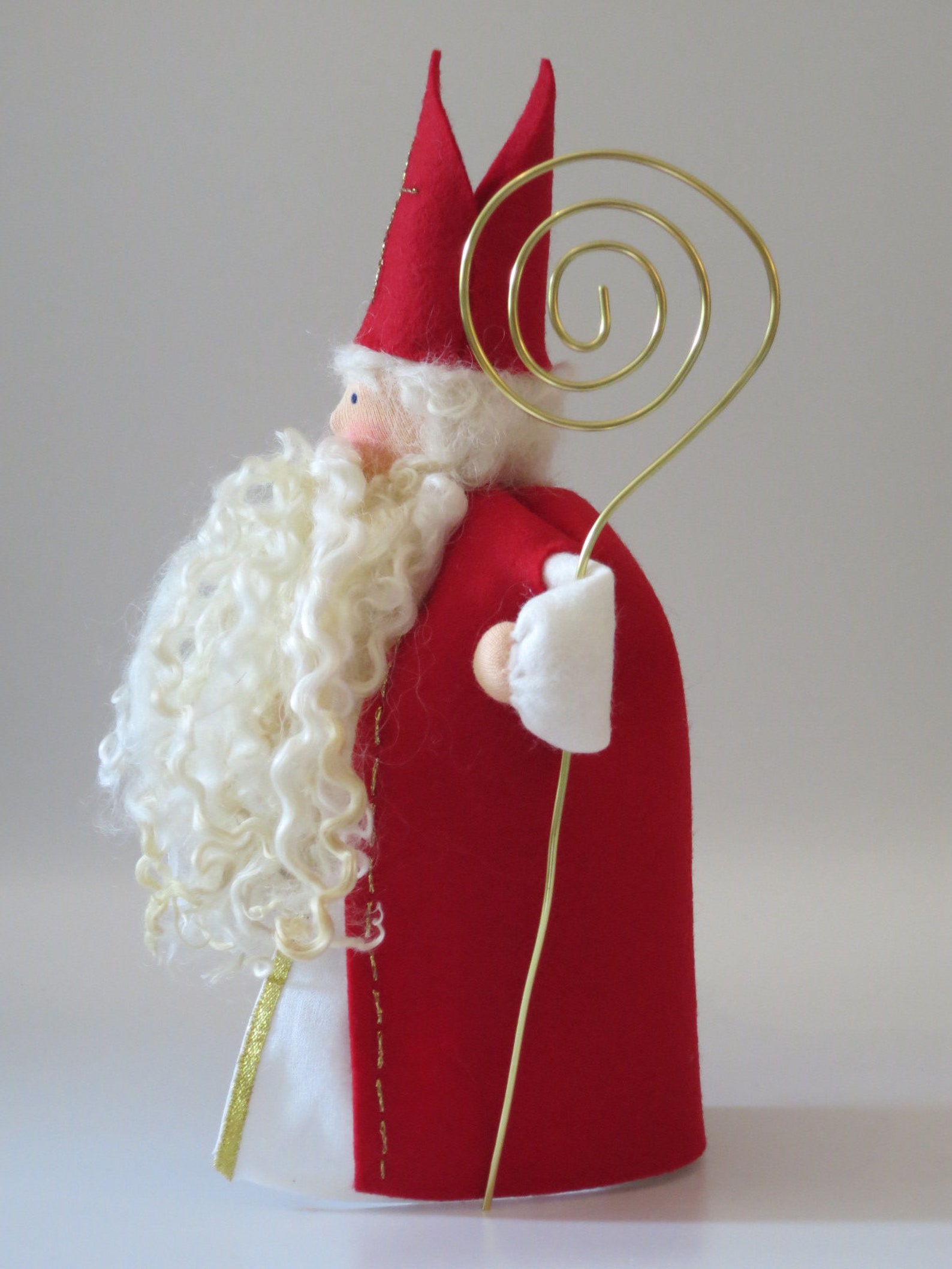 Saint Nicholas Christmas Holiday Decoration Waldorf - Etsy Canada